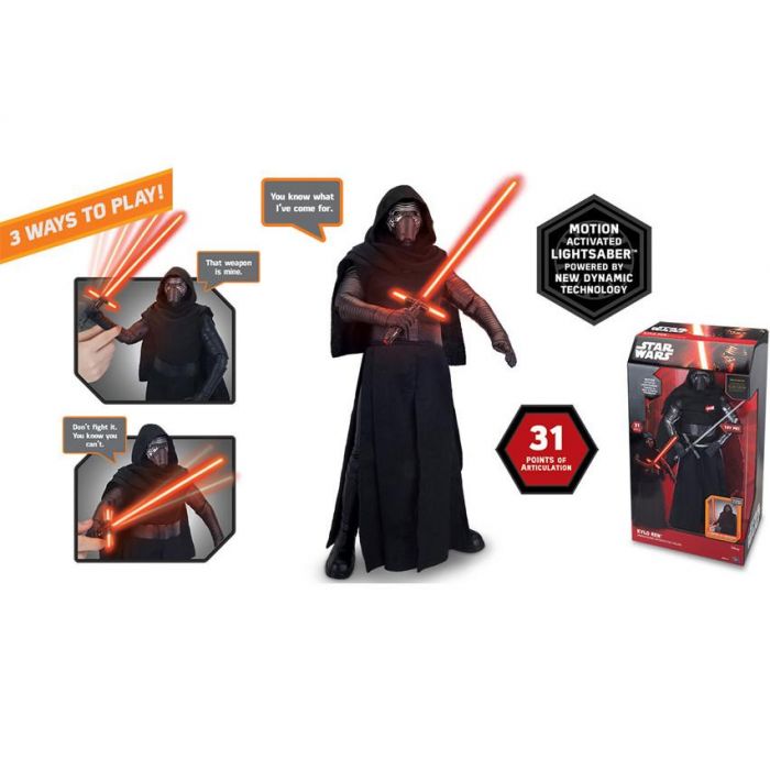 Kylo ren interactive figure store