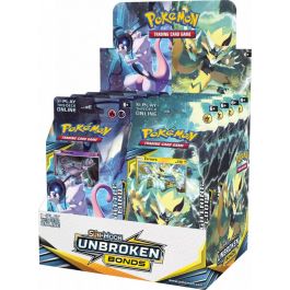 POKEMON TCG UNBROKEN BONDS THEME DECK DISPLAY